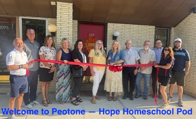 Welcome to Peotone - Hope Homeschool Pod - Village of Peotone